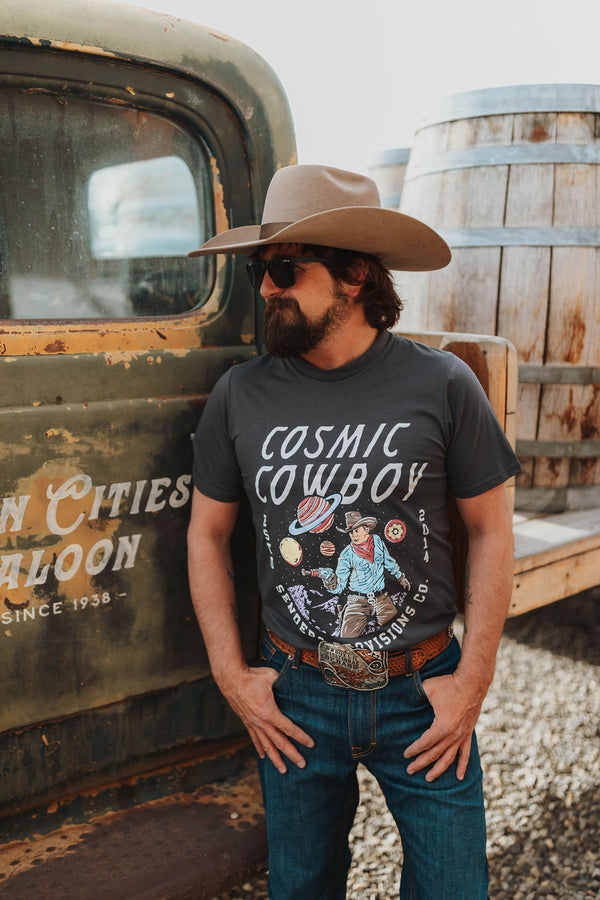 Cosmic Cowboy Tee - Cody and Sioux