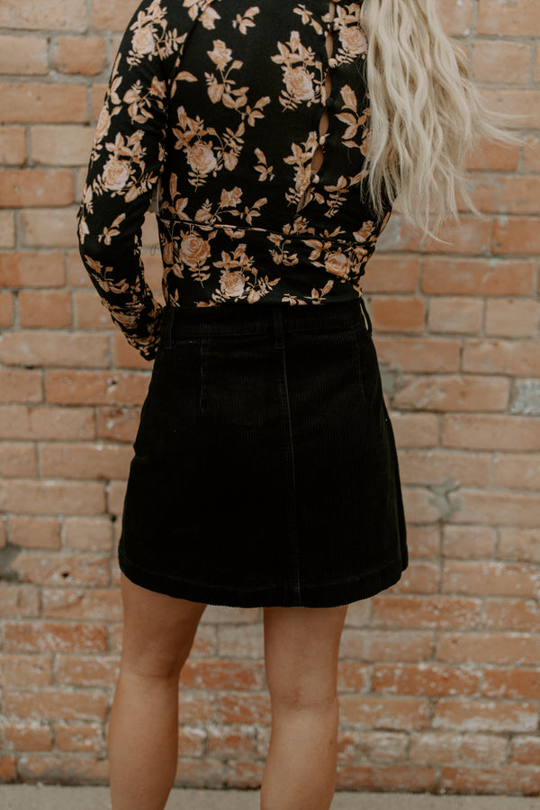 Amanda Cord Skirt - Cody and Sioux